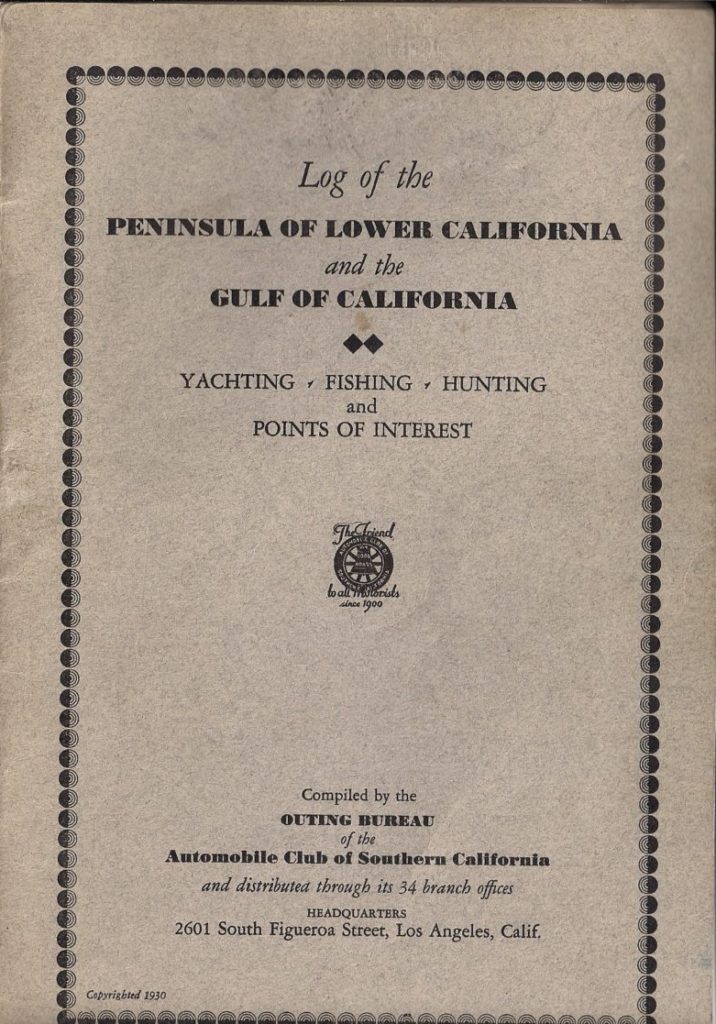 Automobile Club of Southern California Maps of Baja California – Viva Baja